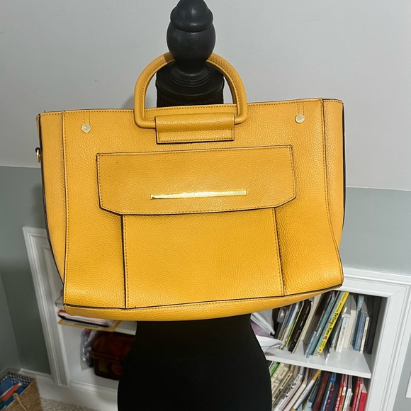 Steve Madden | Bags | Steve Madden Mustard Bkelly Handbag Tote Bag ...